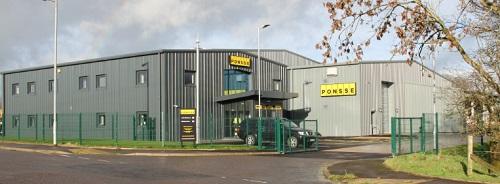 Ponsse UK Ltd opens a new facility in Annan, Scotland