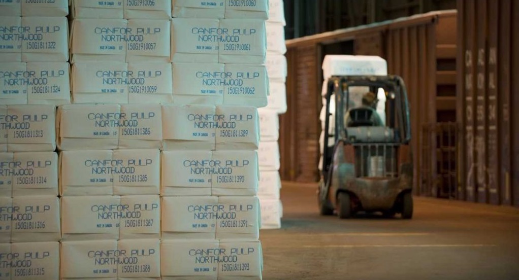 Canfor Pulp curtails production at Taylor Pulp in Canada