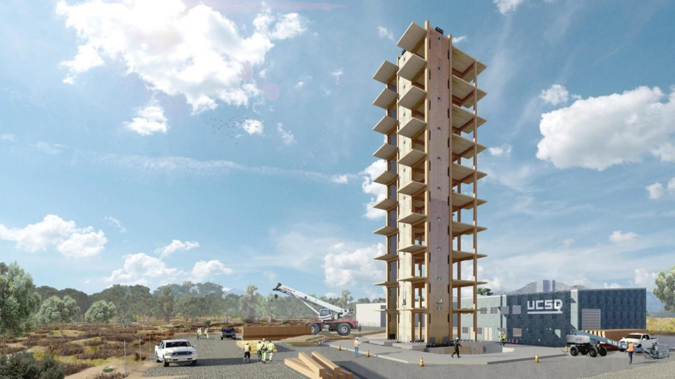 NHERI to investigate resilience of tall timber buildings by earthquake ...