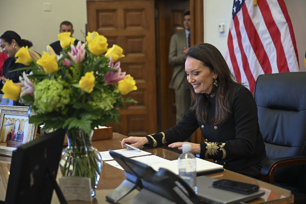 Brooke Rollins sworn in as 33rd U.S. Secretary of Agriculture after ...