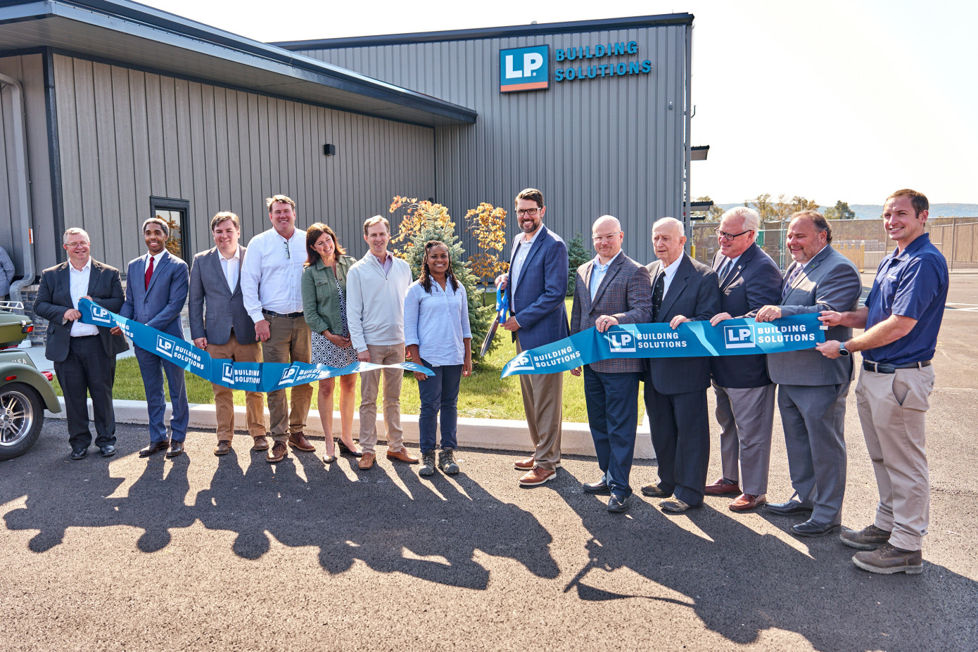 LP Building Solutions opens new manufacturing site in Bath, New York