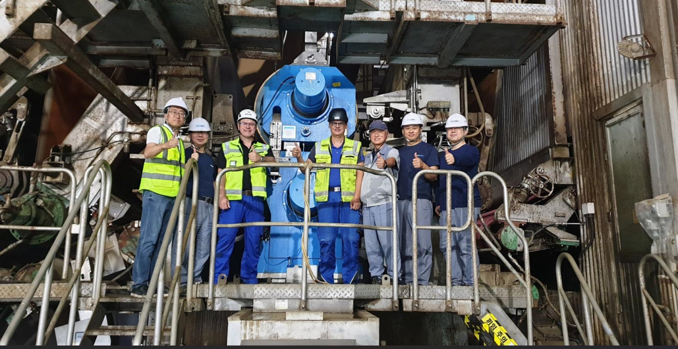 Paper Corea starts up shoe press with record line load for packaging ...