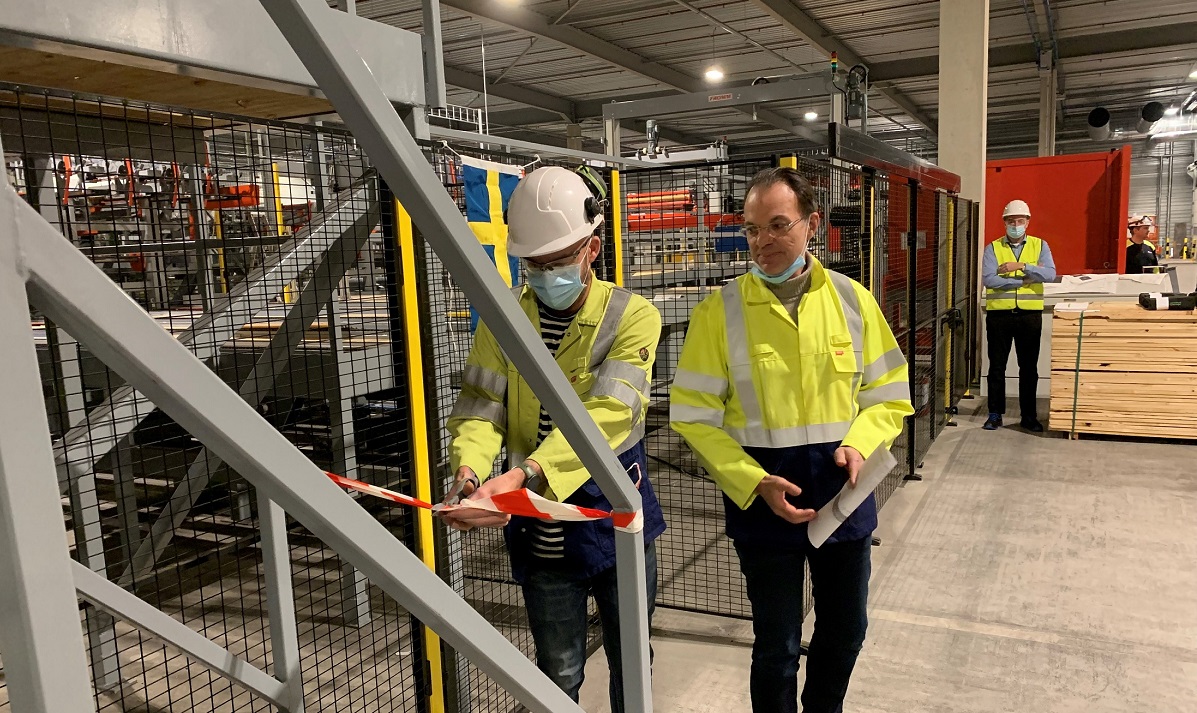 Accsys installs new wood handling machine at Arnhem mill in the Netherlands