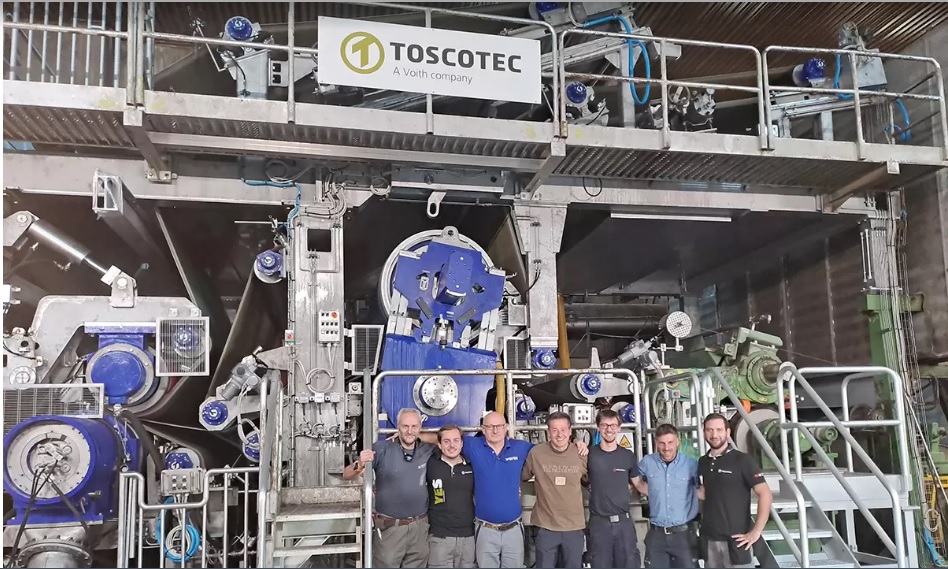 Toscotec starts up complete press section rebuild at Cartiera Pirinoli ...