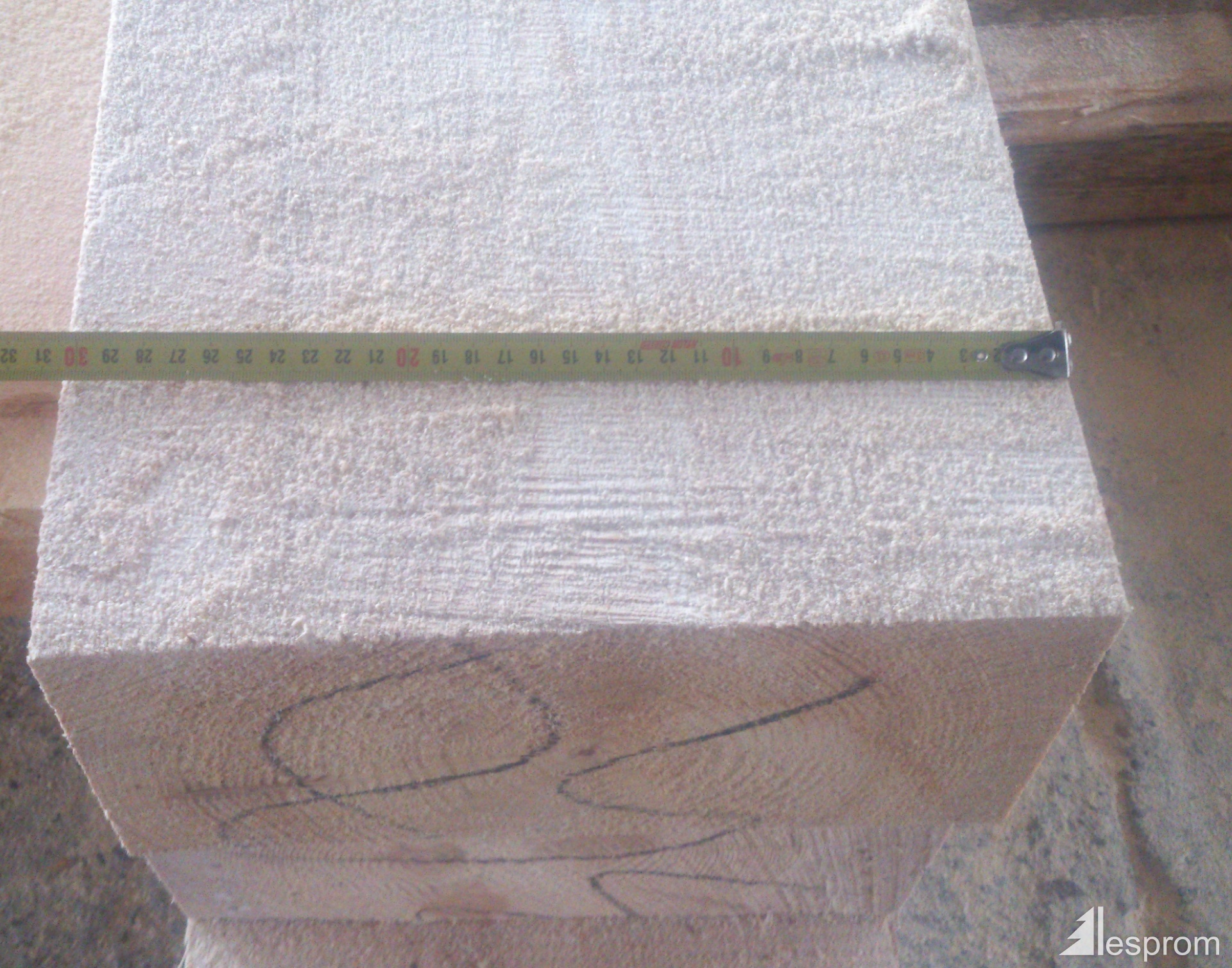 Fence Posts 10X10 in Treated Wood - PINE - Proizvodstvenno-stroitelnaya ...