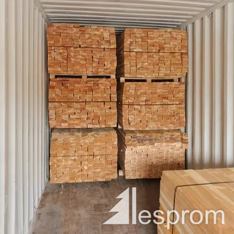 50 mm x 150 mm x 6000 mm KD S4S Heat Treated Spruce-Pine-Fir (SPF) Lumber