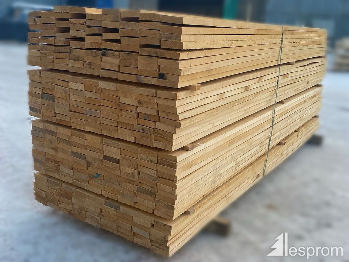 25 mm x 100 mm x 3000 mm KD R/S Birch Lumber