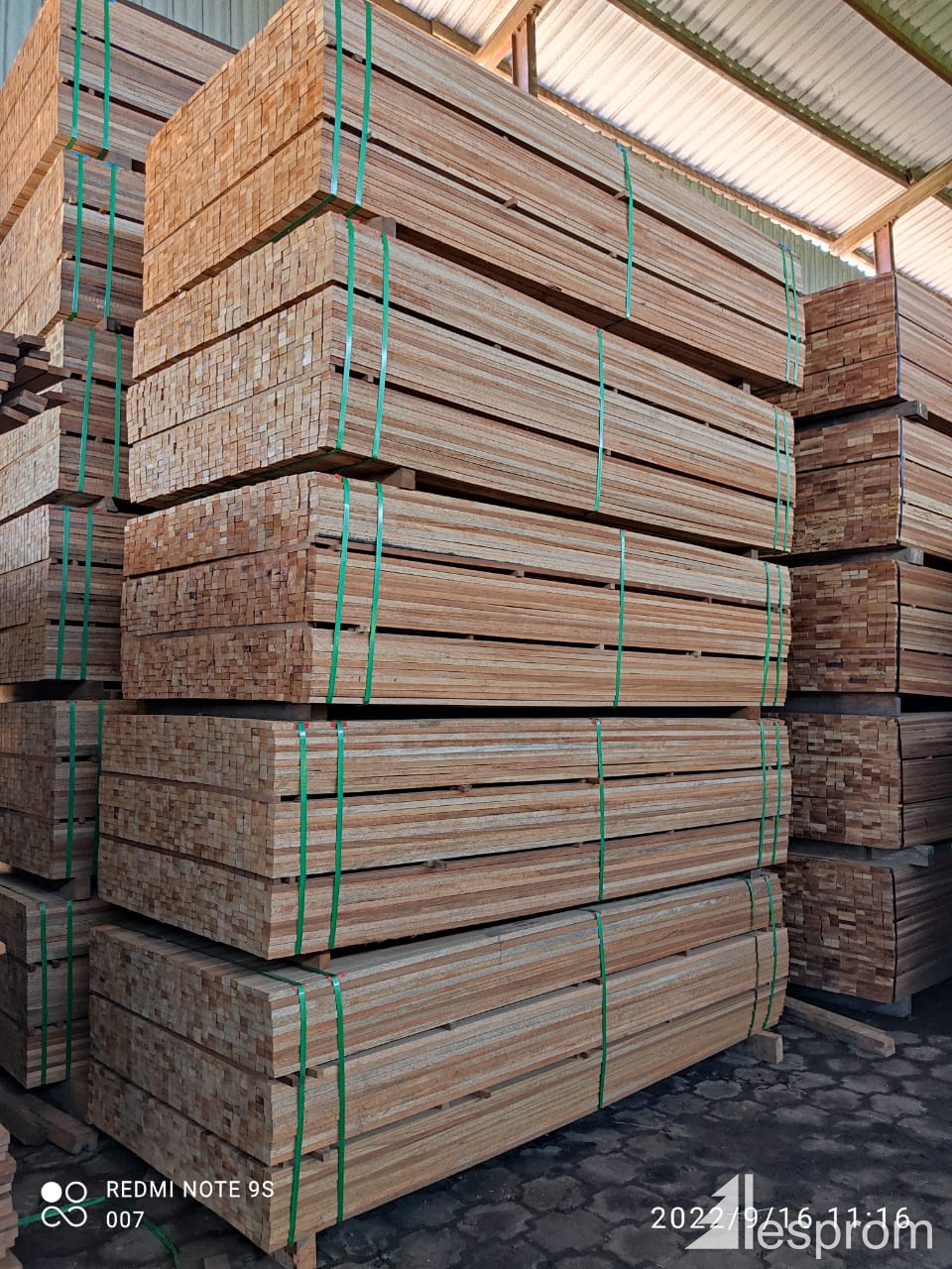19 mm x 50 mm x 1220 mm AD S4S Basralocus (Angelique) Lumber