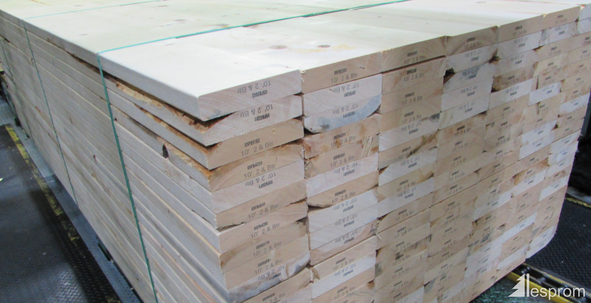 Spruce-Pine-Fir (SPF) Pallet timber 38 mm x 184 mm x 3.04 m