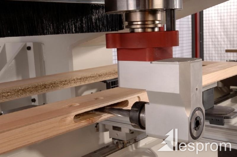 CNC Aggregate In Offset Design - Lock Recess Routing Aggregate - Atemag