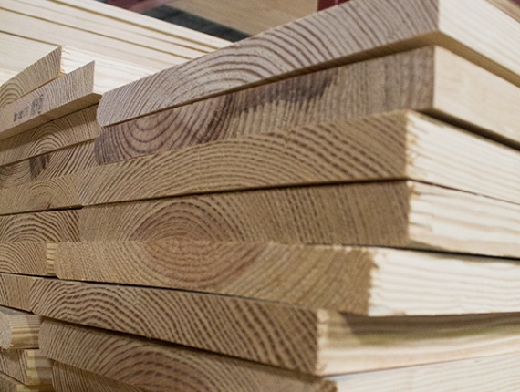 SPF Lumber KD 32 mm x 100 mm x 6000 mm